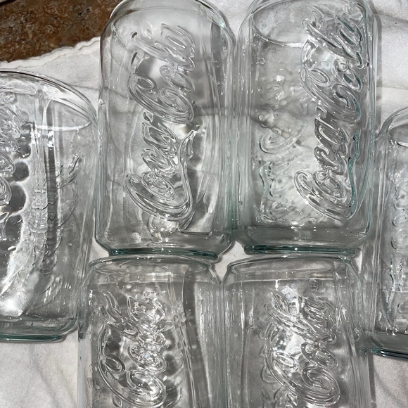 Coca Cola | Dining | Vintage Coca Cola Glass Cups 6 | Poshmark